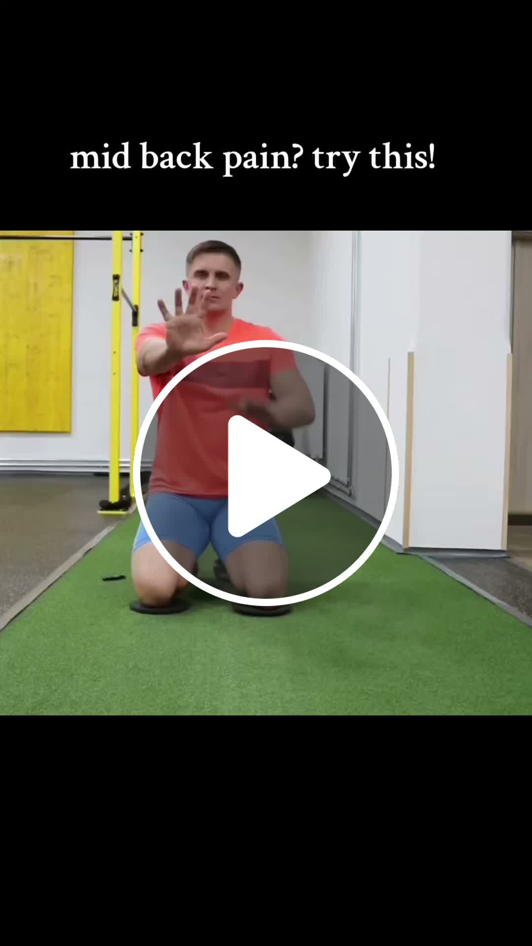 “Mid-back pain? Try this simple stretch to loosen up and feel better ...