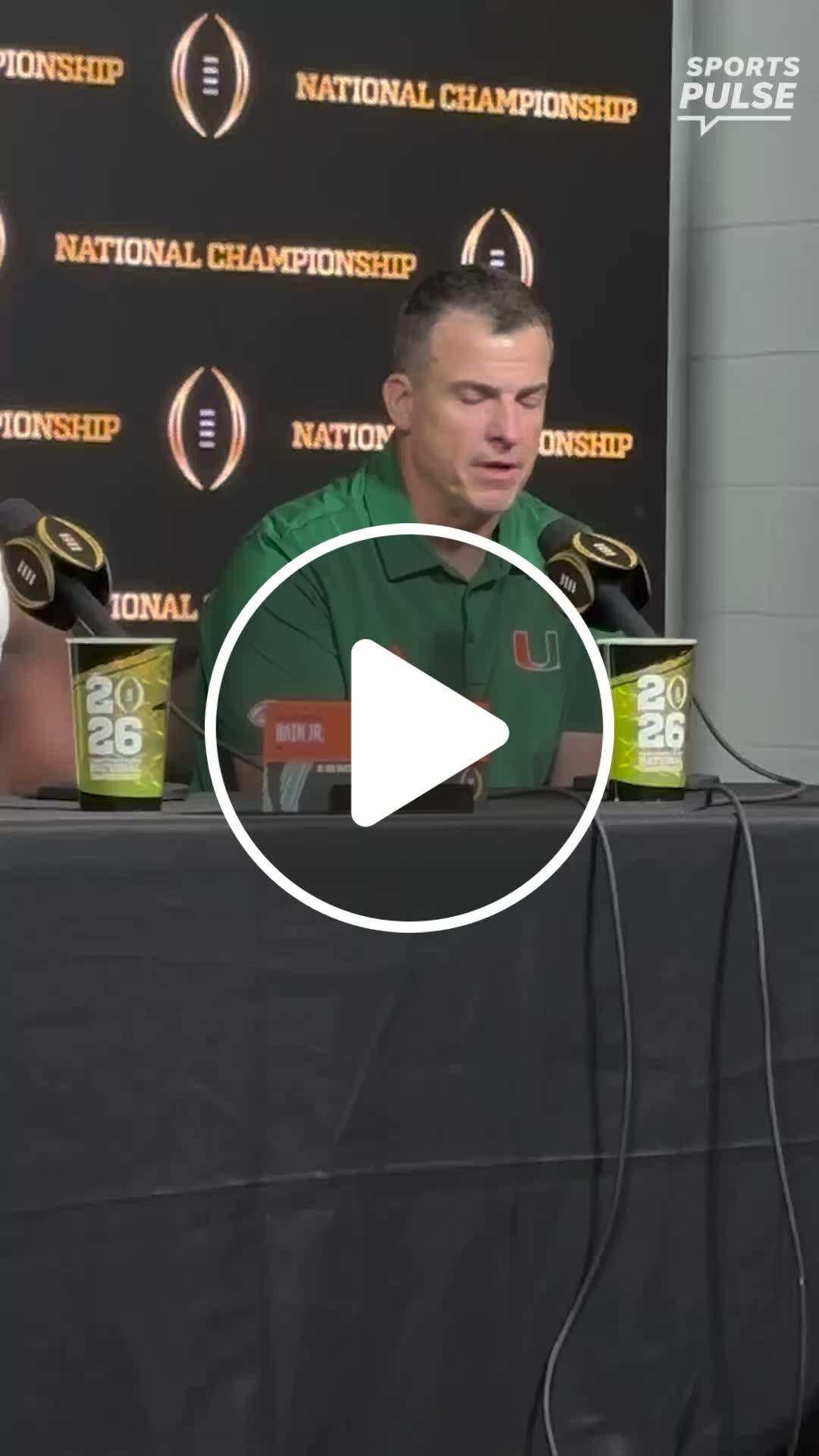 Mario Cristobal on loss to Indiana and Carson Beck late interception ...