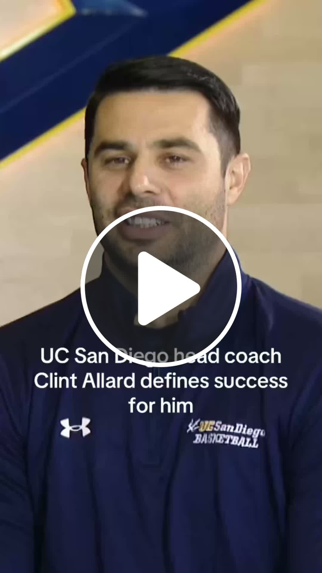 UC San Diego men’s basketball head coach Clint Allard defines what ...