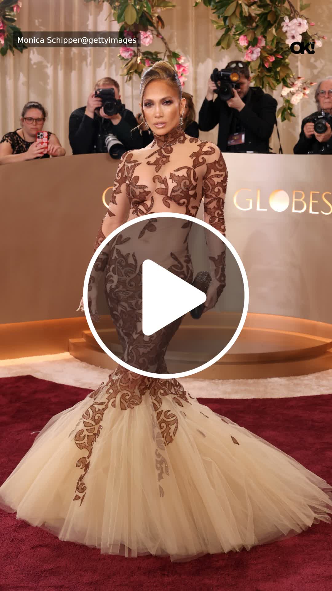 Jennifer Lopez Shows Off Toned Figure in Sheer Sultry Dress at 2026 ...