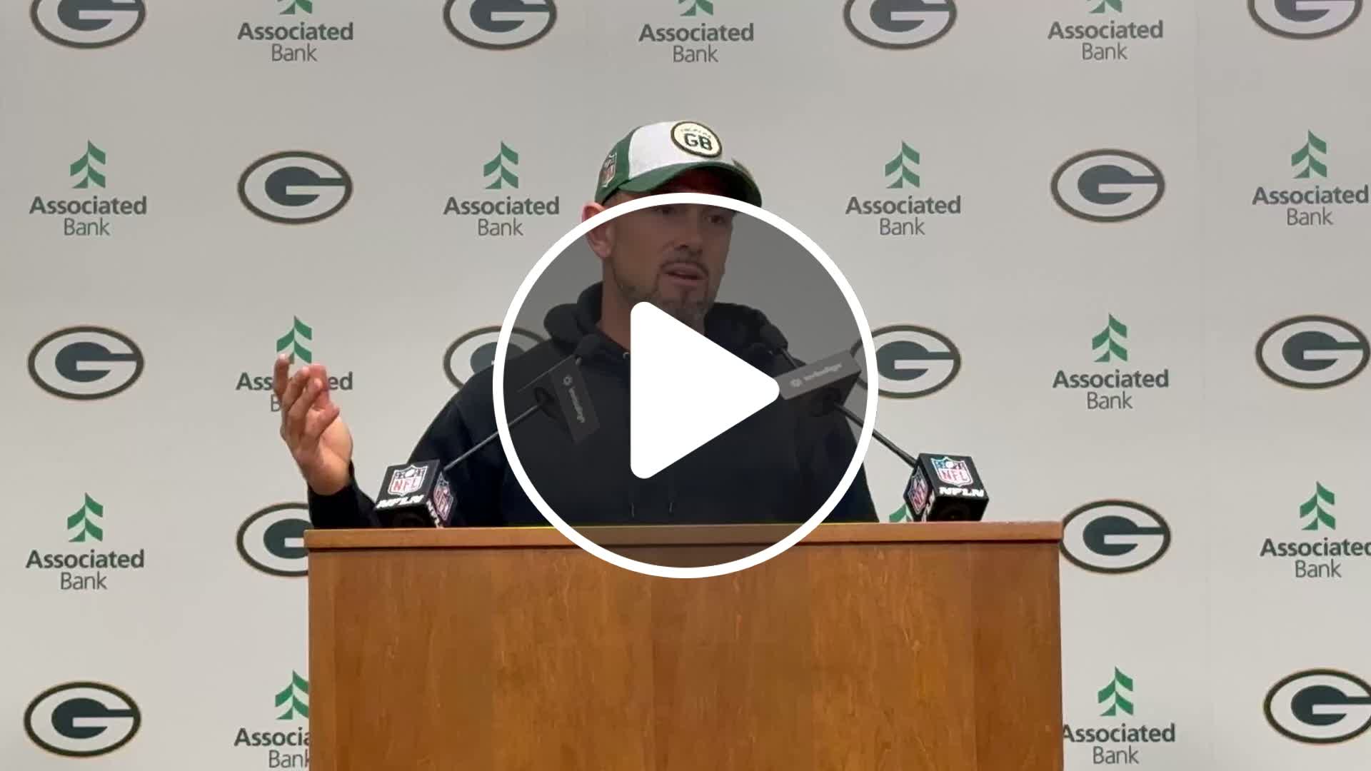 Packers Coach Matt LaFleur on Giants' Run Defense - NewsBreak