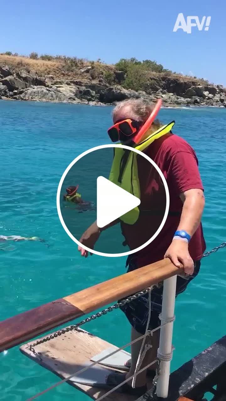 Flippers and planks No thanks afv scuba boat vacation fail funnyinfails ...