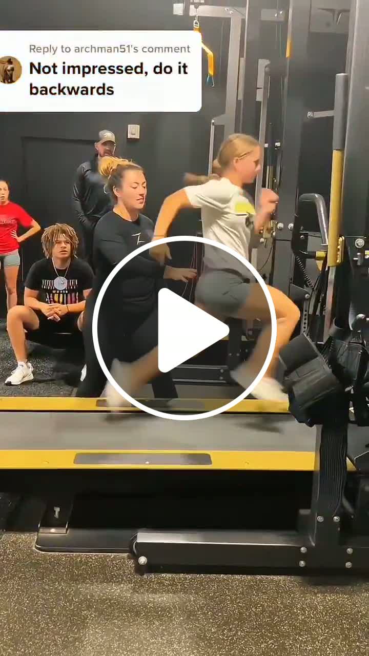 Why is the first girl running backwards.... - NewsBreak