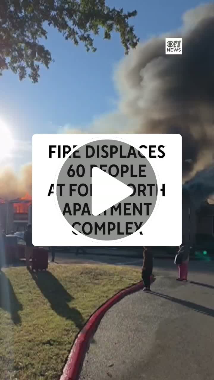 Fort Worth firefighters battled a 3-alarm blaze at an apartment ...