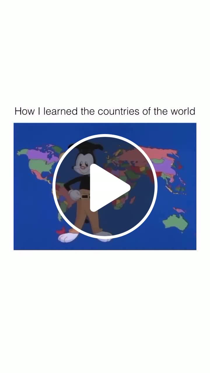 #FirstVideoChallenge The Yakkos World segment from the 1993 animated ...