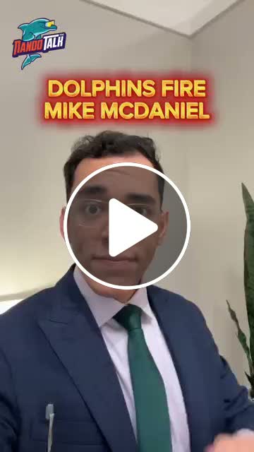 Mike McDaniel FIRED. Dolphins fire their Head Coach and a new era ...