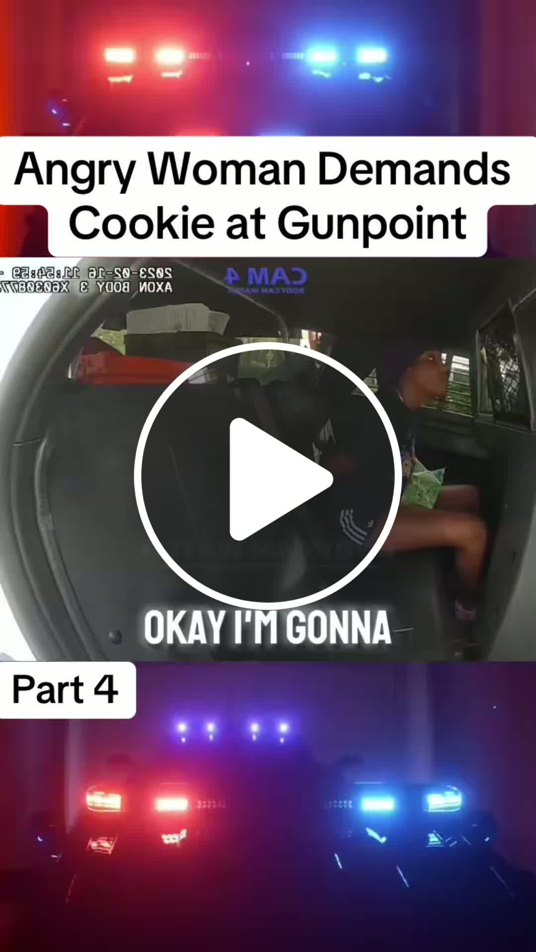Angry Woman Demands Cookie at Gunpoint #cops #police #copsusa🚔🇺🇸 # ...