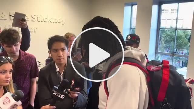 Jeremiah Smith discusses Ohio State football's big win vs. Grambling ...