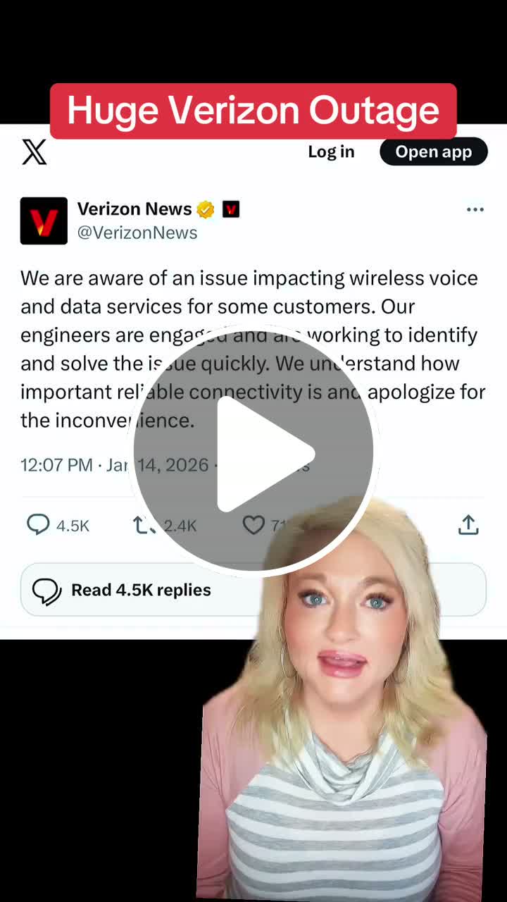 #verizon #outage #update #verizonoutage created by True Crime with ...
