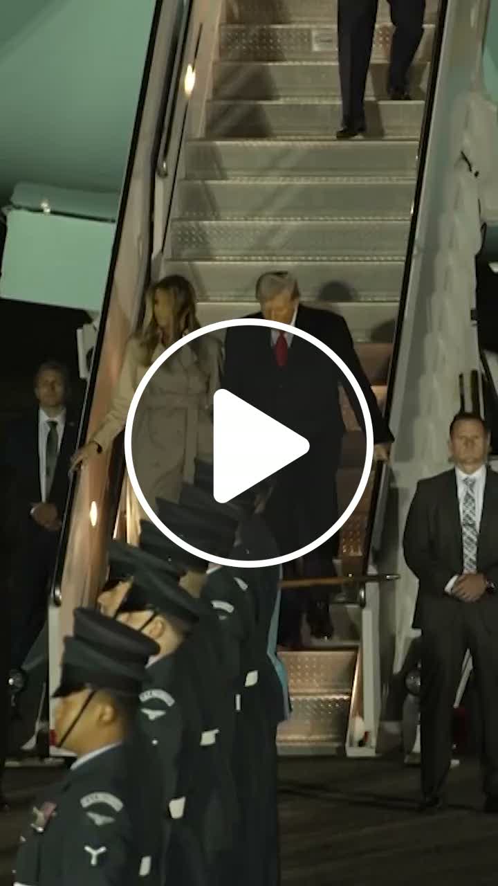 Political activists projected images of President Trump and Jeffrey ...