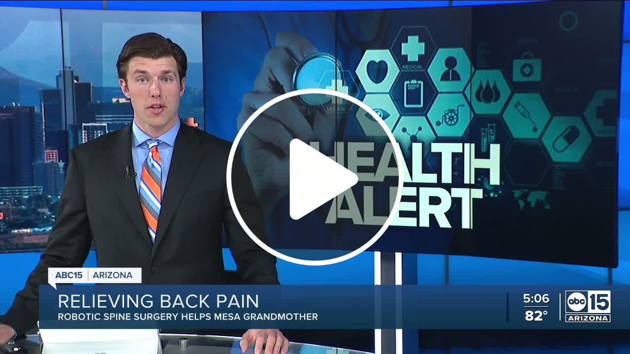 Robotic spine surgery helps woman overcome debilitating back pain ...