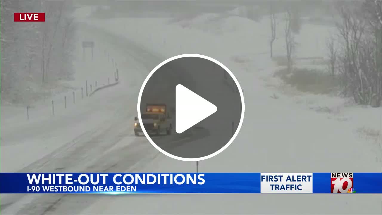 Yellow Alert: What the road conditions look like as News10NBC rides ...