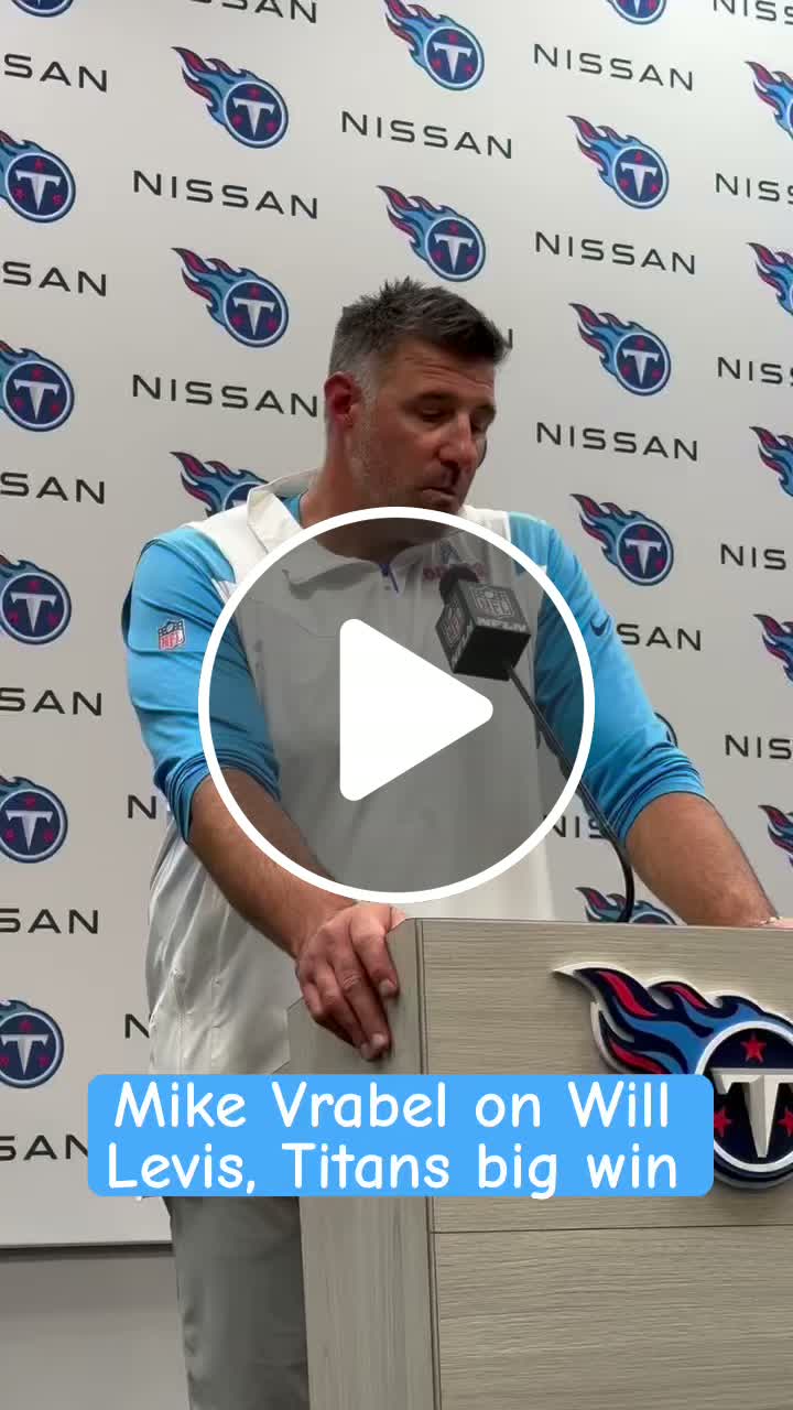 a to z sports nashville: mike vrabel on will levis' debut and titans ...