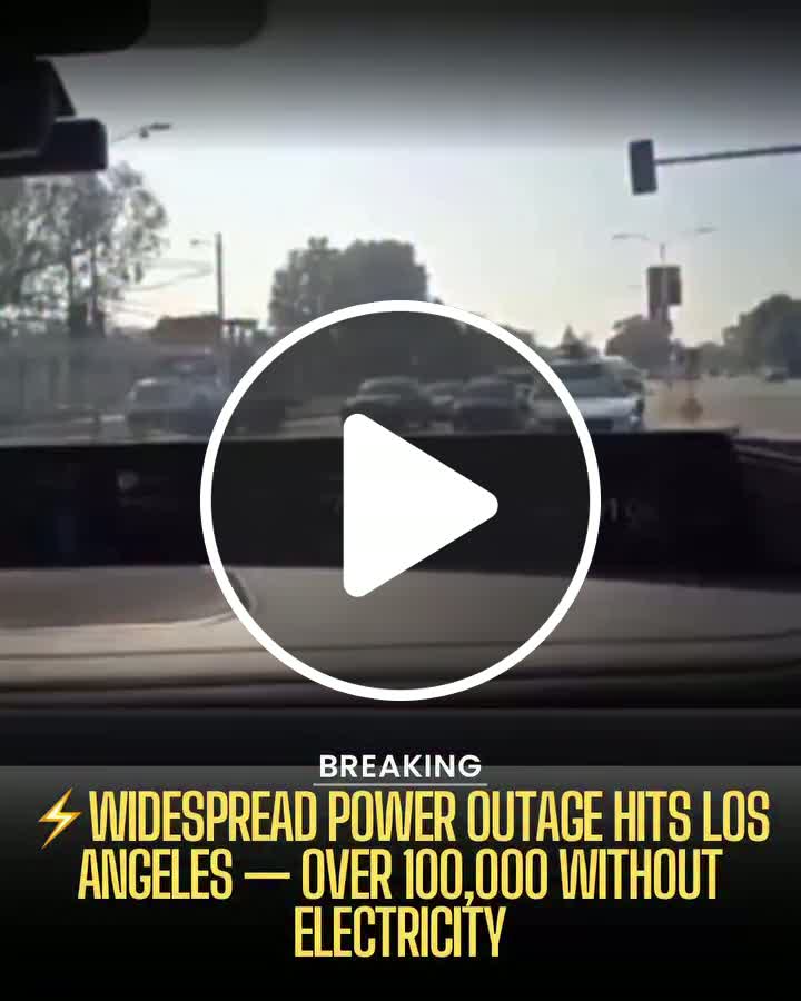 A massive power outage has struck Los Angeles, leaving more than ...
