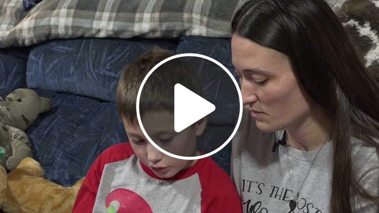 Boy sends 600 holiday cards, nearly 4,000 treats to dad’s National ...