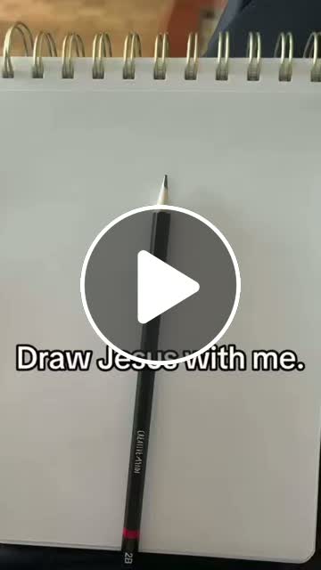 How to draw Jesus 👆 ️🤍 #jesus #art #amen #jesusart #pray #god # ...