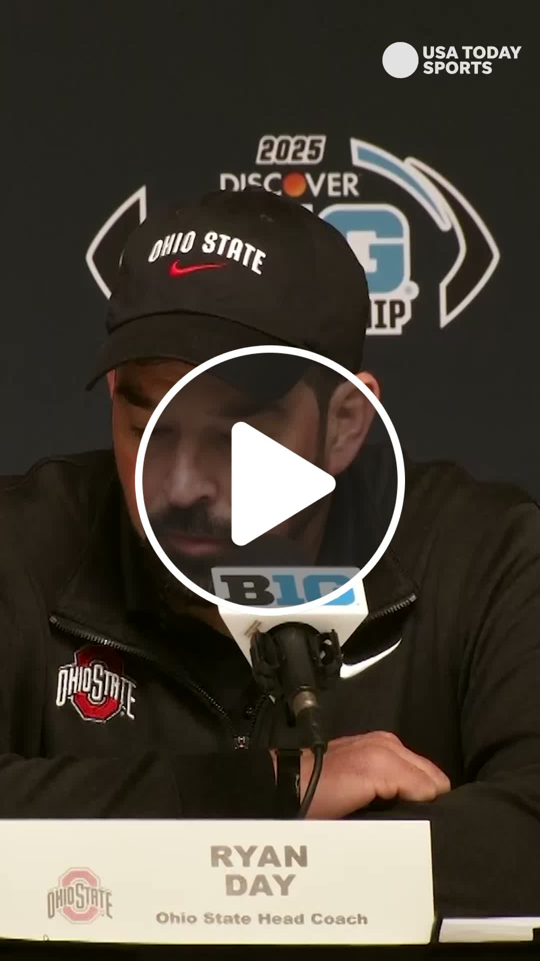 Ryan Day expresses disappointment after Ohio State's loss to Indiana ...