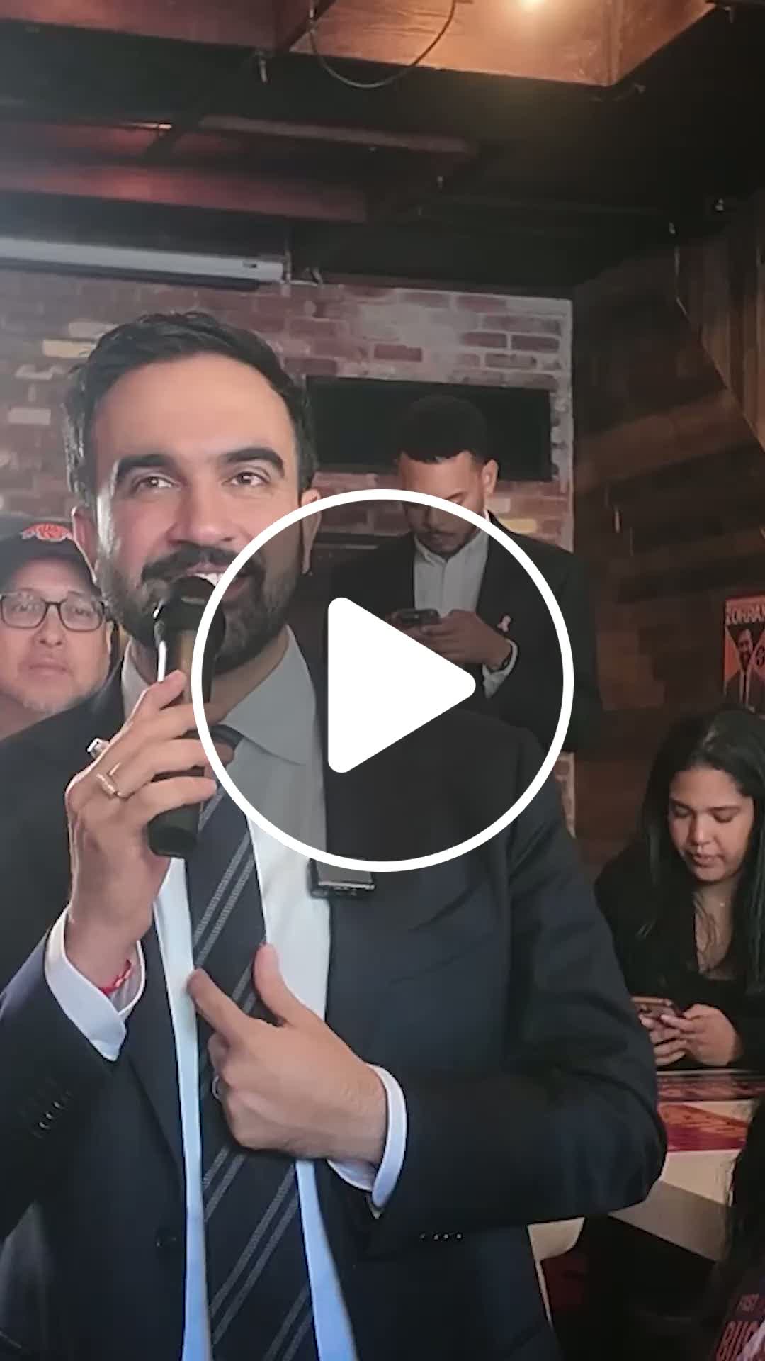 Zohran Mamdani campaigns in the Bronx ahead of the NYC mayoral election ...
