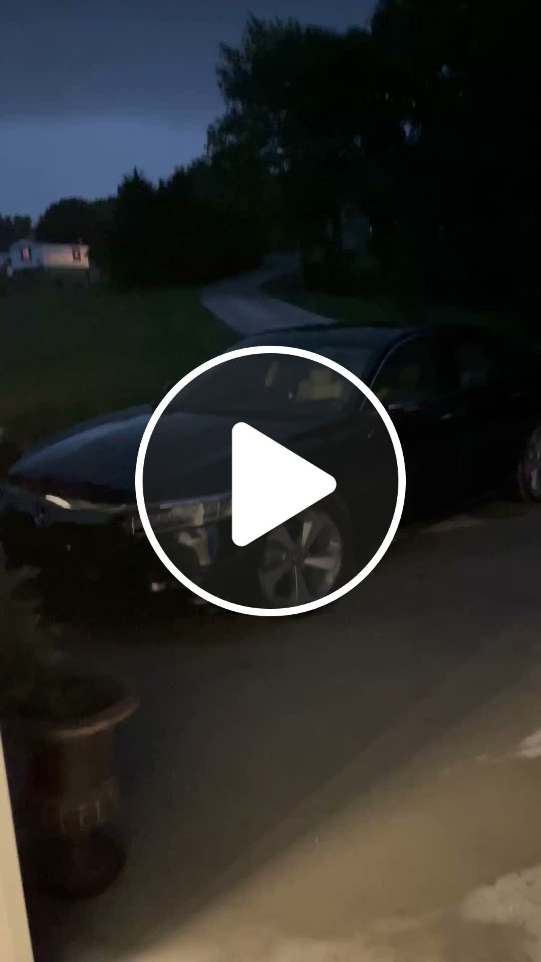 #FirstVideoChallenge My car getting destroyed by hailstorm. Yes I’m ...