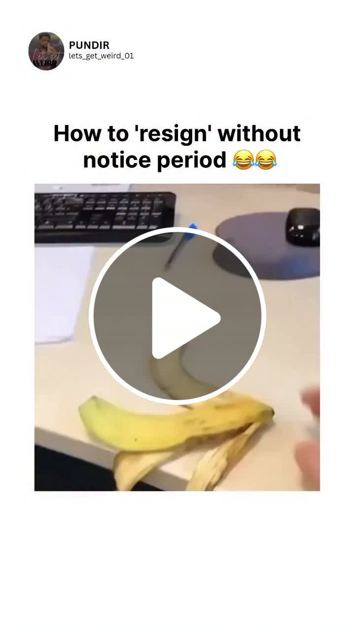 how to resign without notice period 😂😂 - NewsBreak