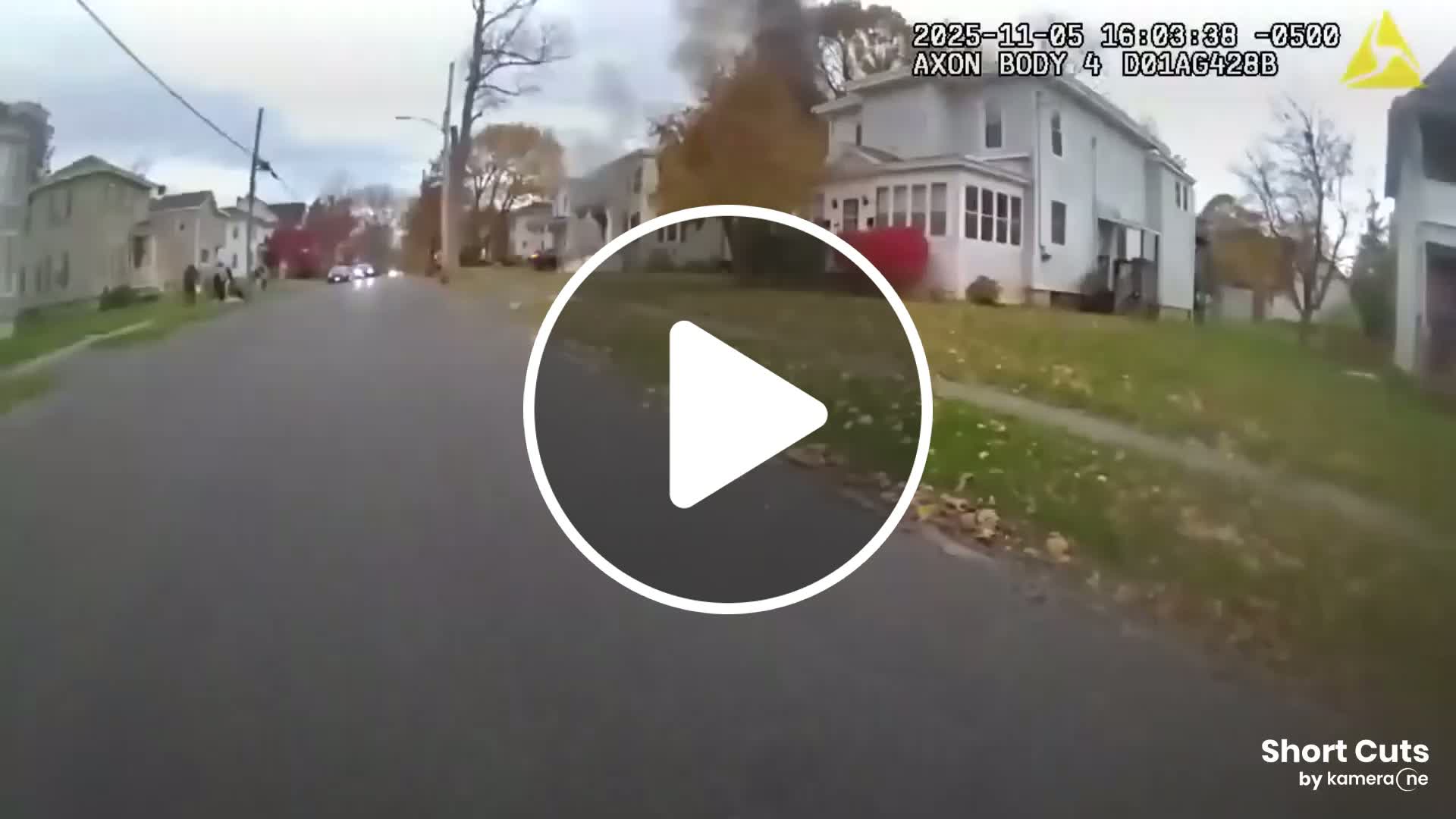 Hero officers pull trapped man from burning home in New York - NewsBreak