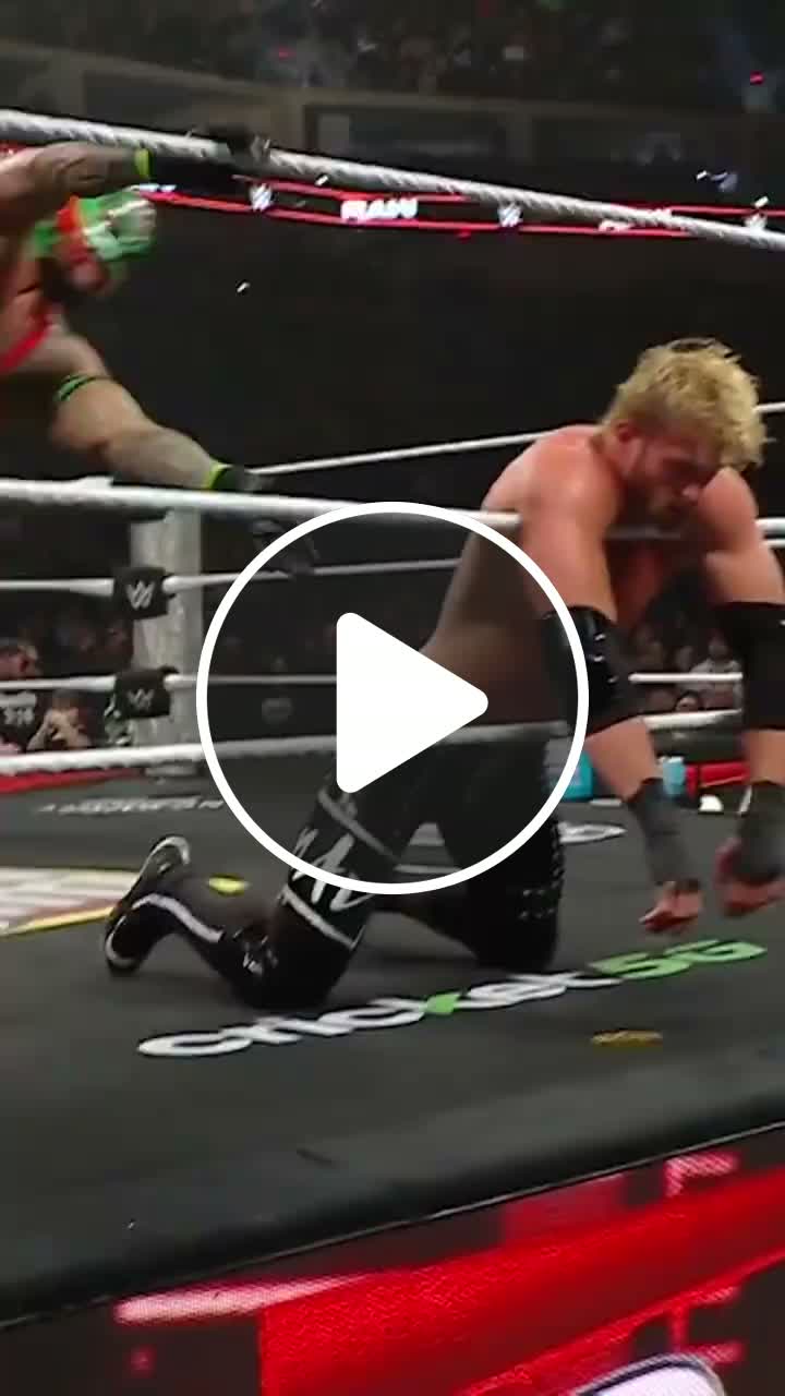 THE MYSTERY MAN CANNOT BE STOPPED 😧 #WWE #ReyMysterio #LoganPaul ...