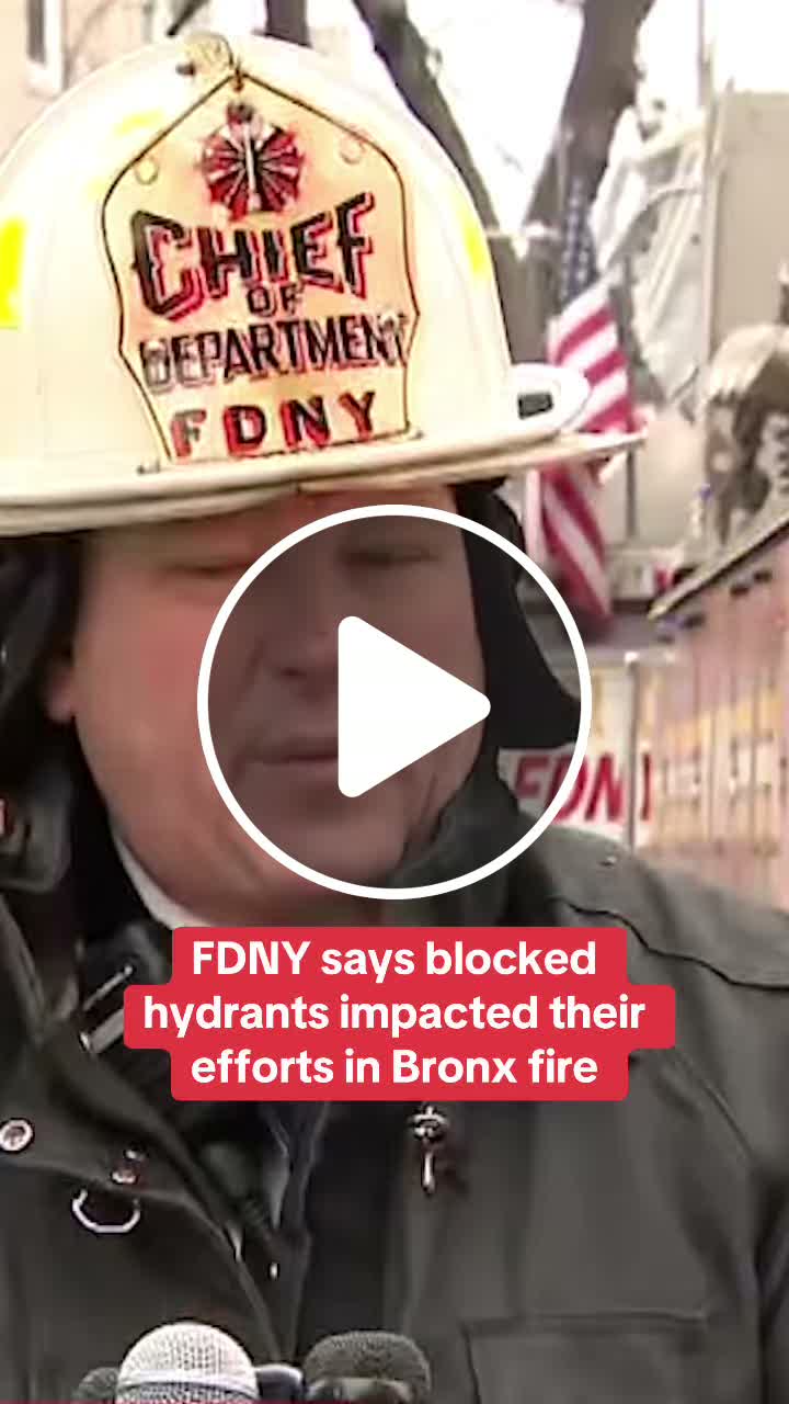 The FDNY spoke to the media after a blocked hydrant impacted ...