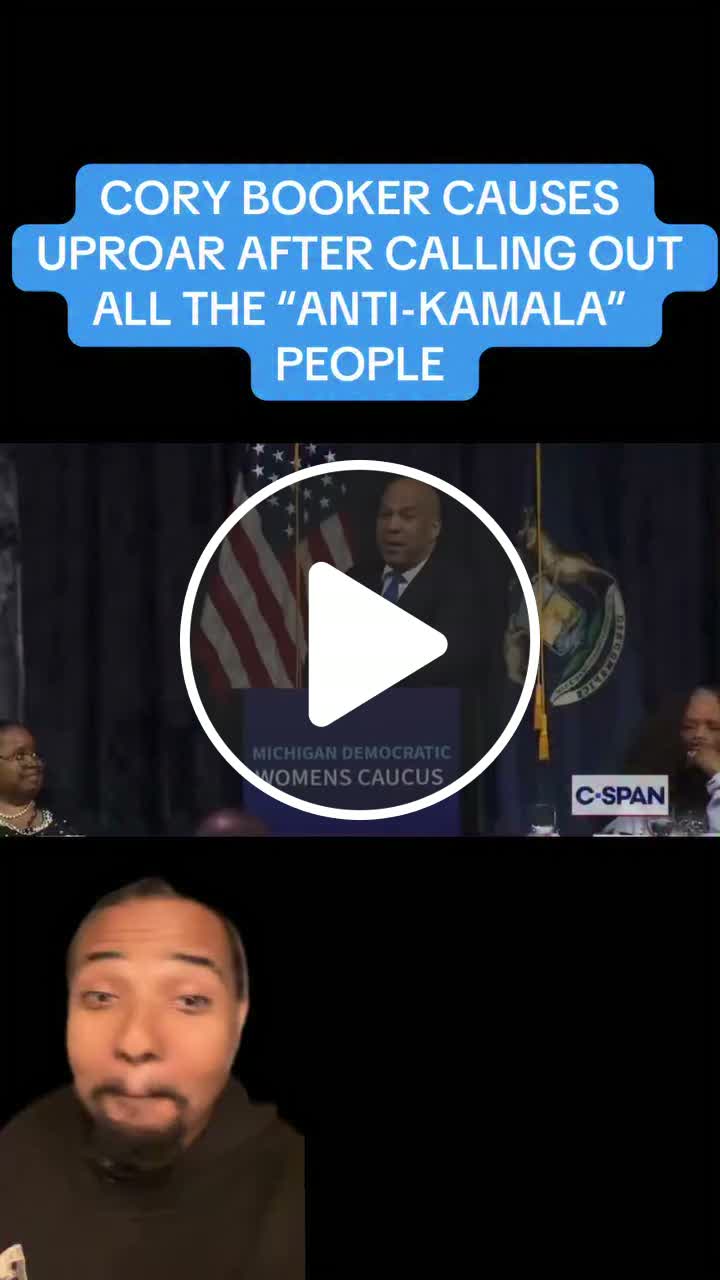 Cory Booker causes uproar after calling out all the "anti-kamala ...