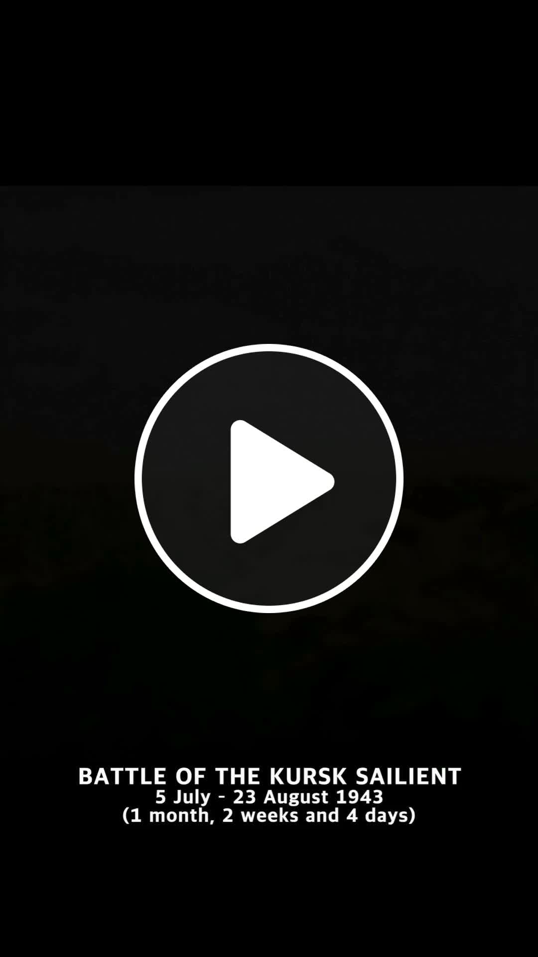 Battle of Kursk, the largest tank battle in human history, Eastern ...