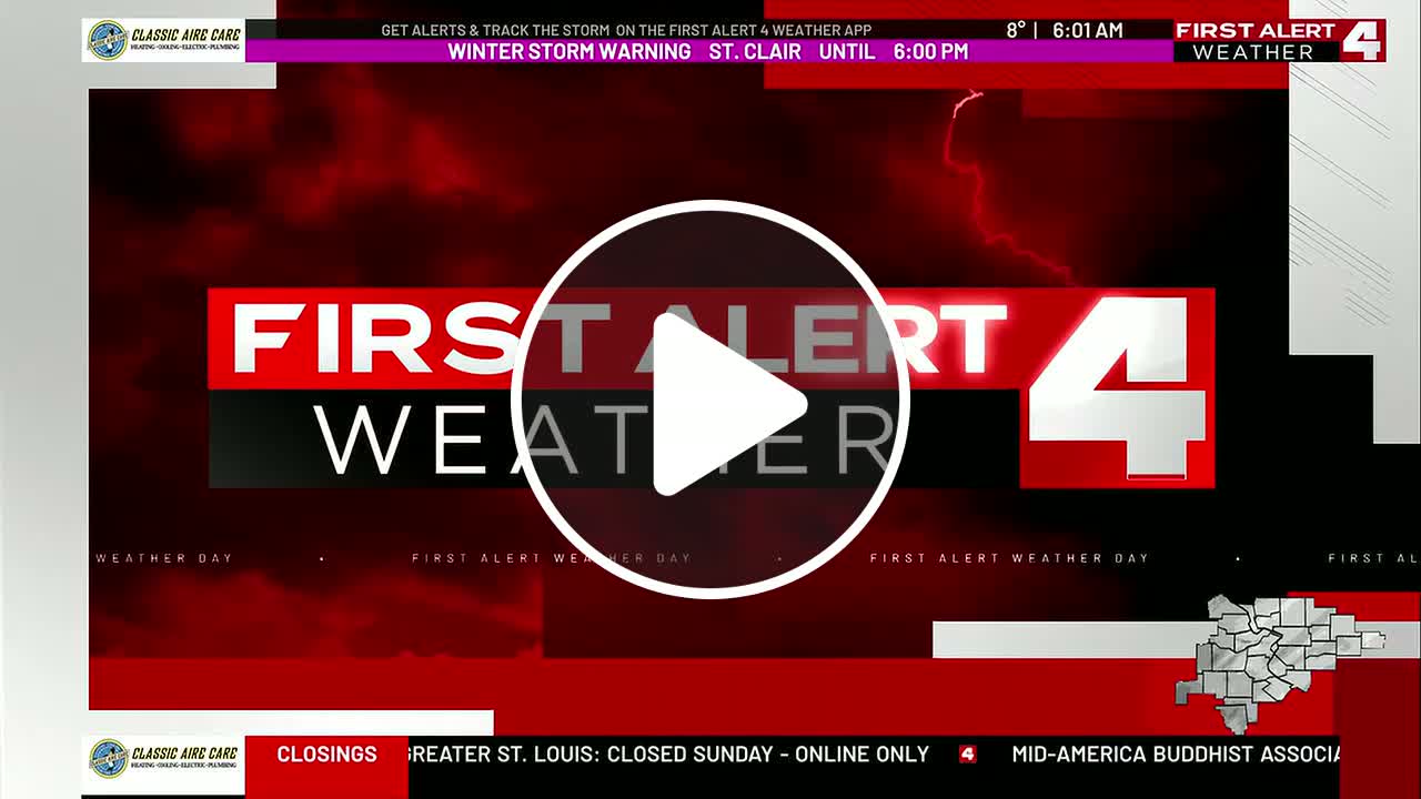 First Alert Weather Days Today & Monday: Winter Storm and Arctic Cold ...