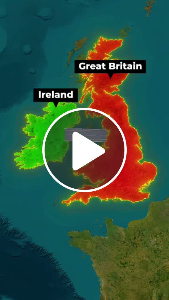 Why is there no bridge connecting Great Britain and Ireland # ...