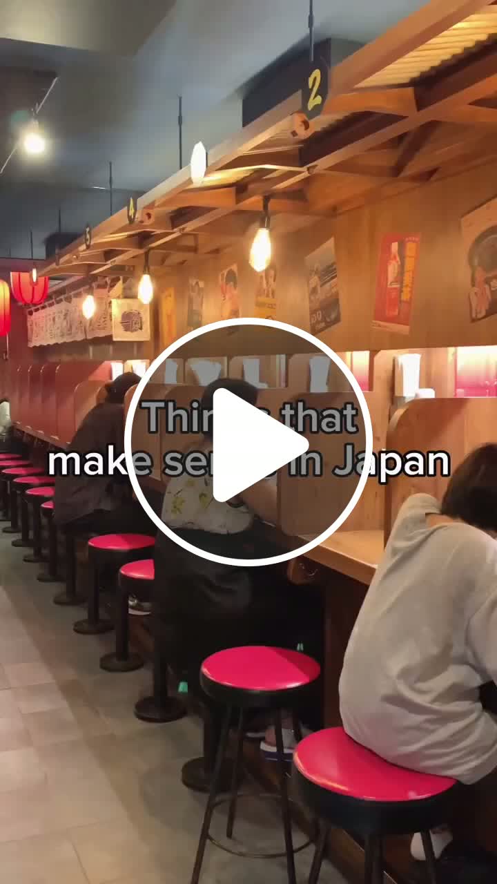 Person goes to a unique Ramen chain restaurant called Ichiran - NewsBreak