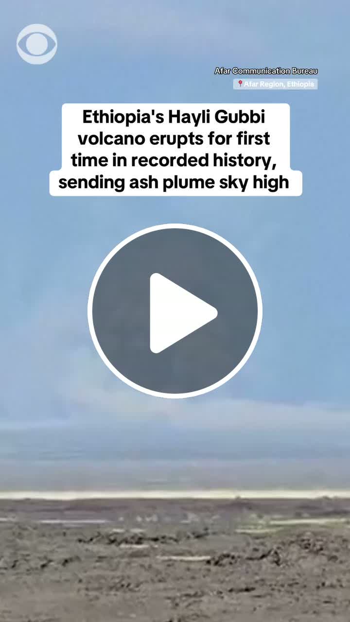 Volcano in Ethiopia erupts for first time in recorded history - NewsBreak