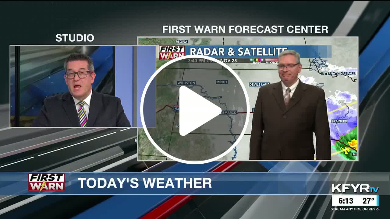 KFYR First News at Six Weather - 11/25/2025 - NewsBreak