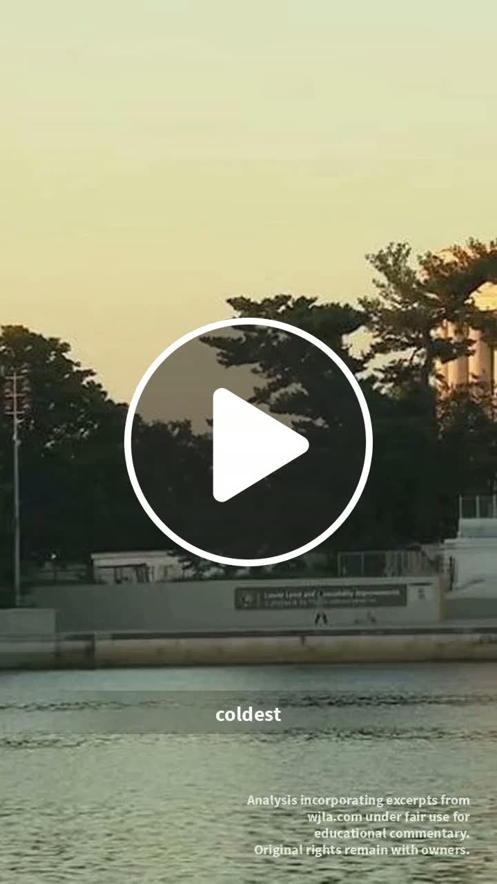 AI news: DC cool dry Fri 60s #DCWeather#WashingtonDC#FridayForecast#ai# ...