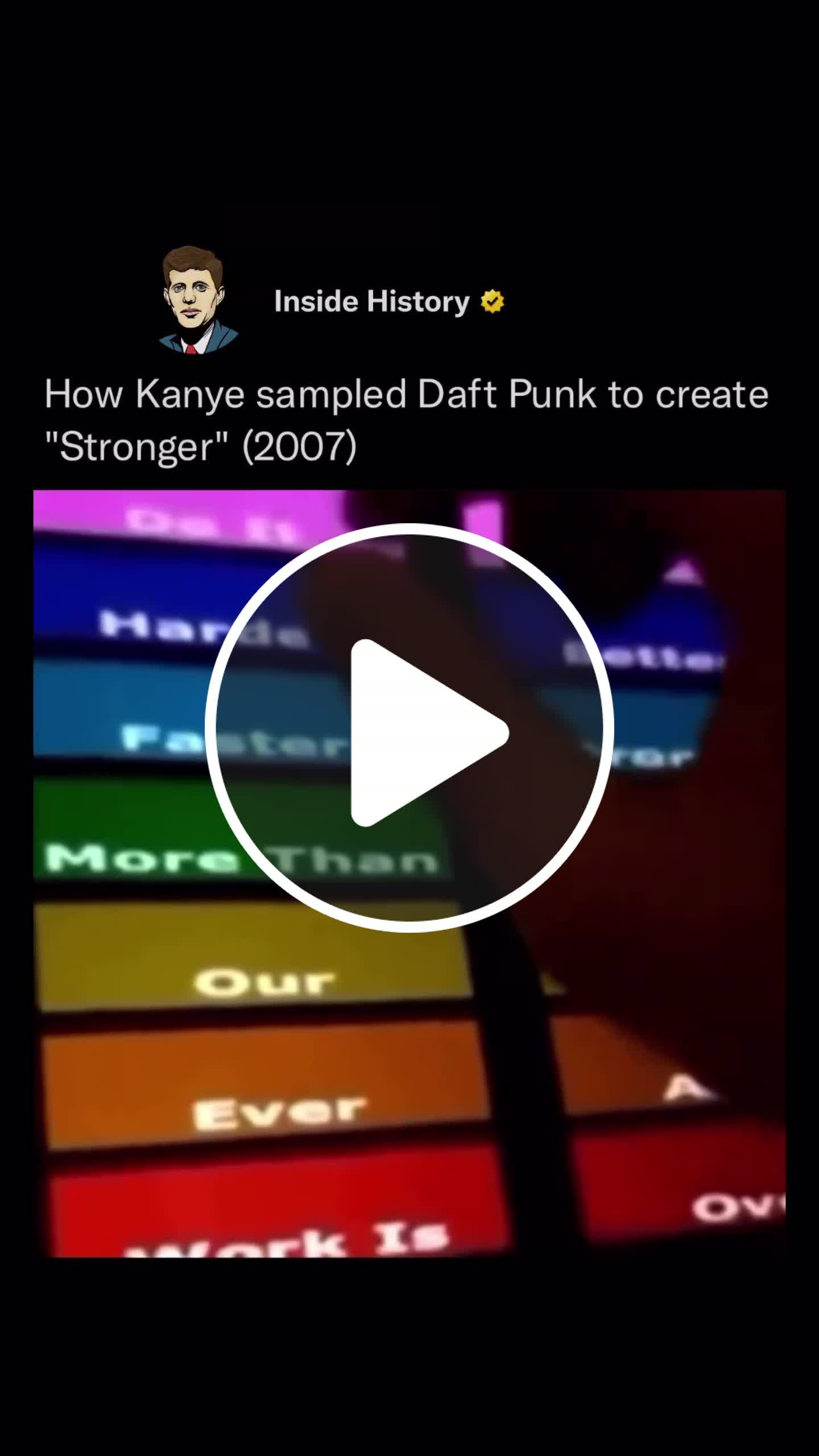 In 2007, Kanye West released “Stronger,” one of his most iconic tracks ...