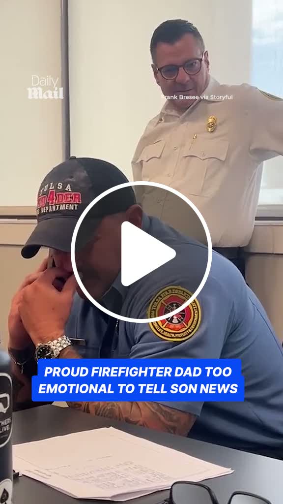 He cried tears of happiness ️ 🎥 Frank Bresee via Storyful #family #son ...