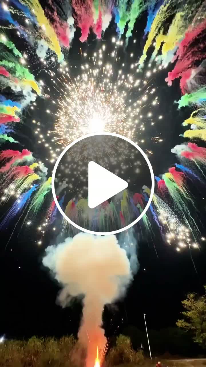 Watch this mesmerizing fireworks display tucked perfectly into a box ...