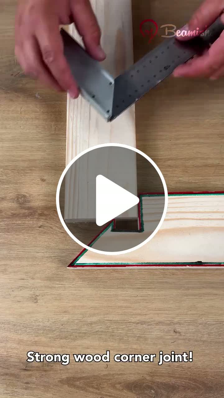 Strong wood corner joint! #strong #wood #corner #lifehacks - NewsBreak