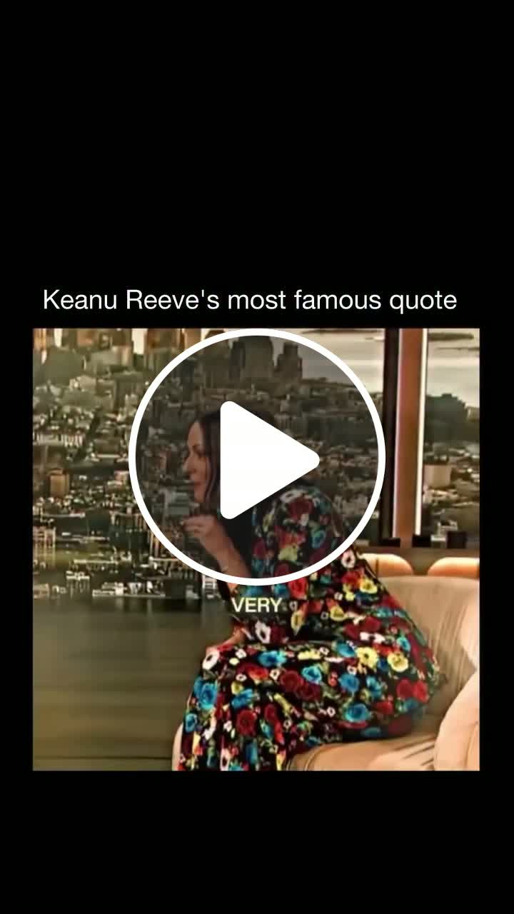 🫡Keanu Reeves is a Canadian actor, producer, and musician known for his ...