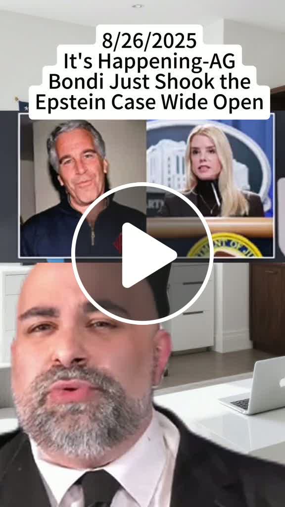 Shocking Announcement by Attorney General Pam Bondi on Jeffrey Epstein ...