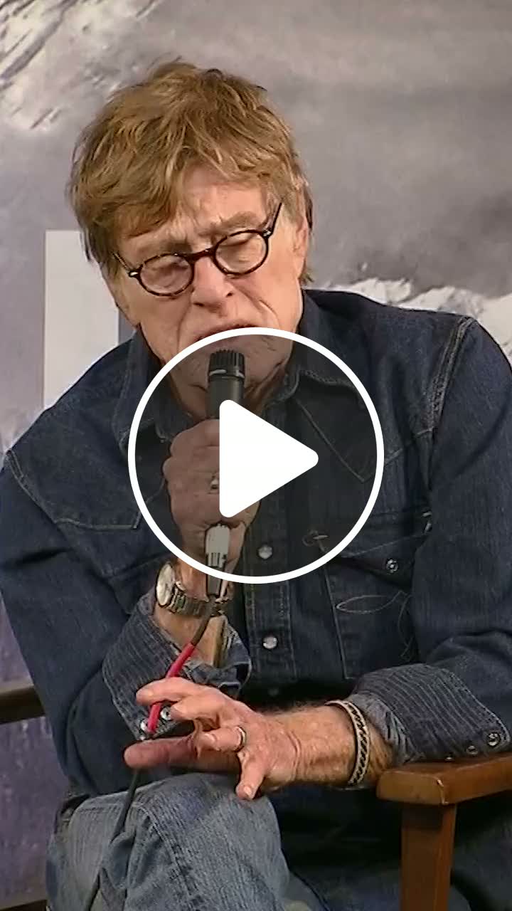 Dashing actor Oscar-winning director and environmentalist Robert ...