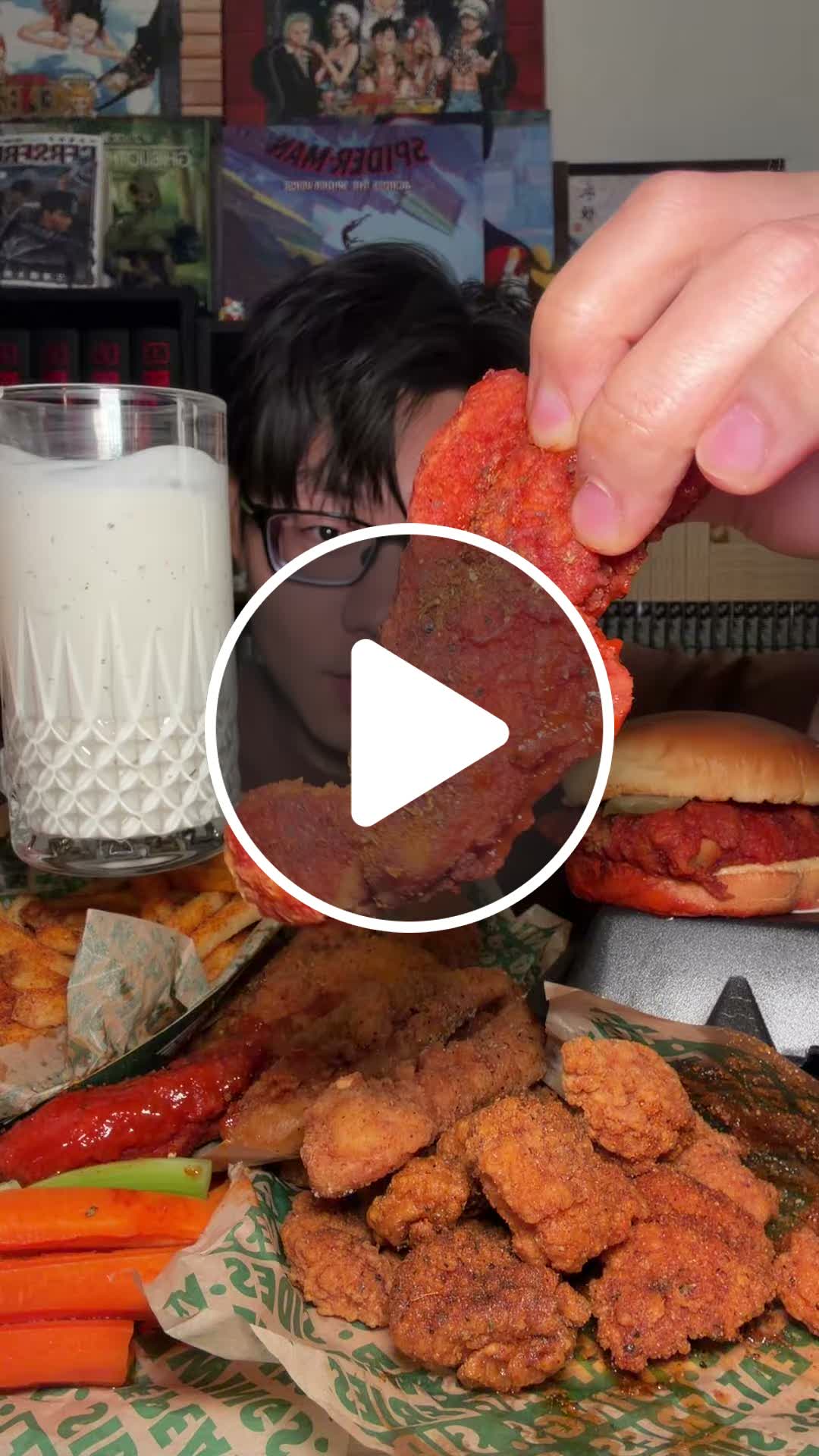Wingstop Muk #mukbang #food #eatingshow #wingstop #friedchicken ...