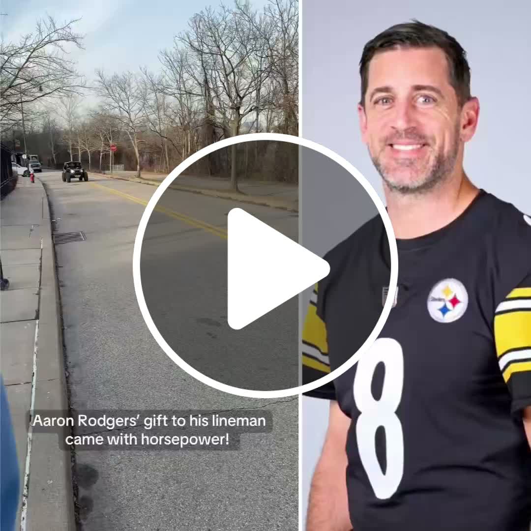 Aaron Rodgers gifts the entire Pittsburgh Steelers offensive line Can ...