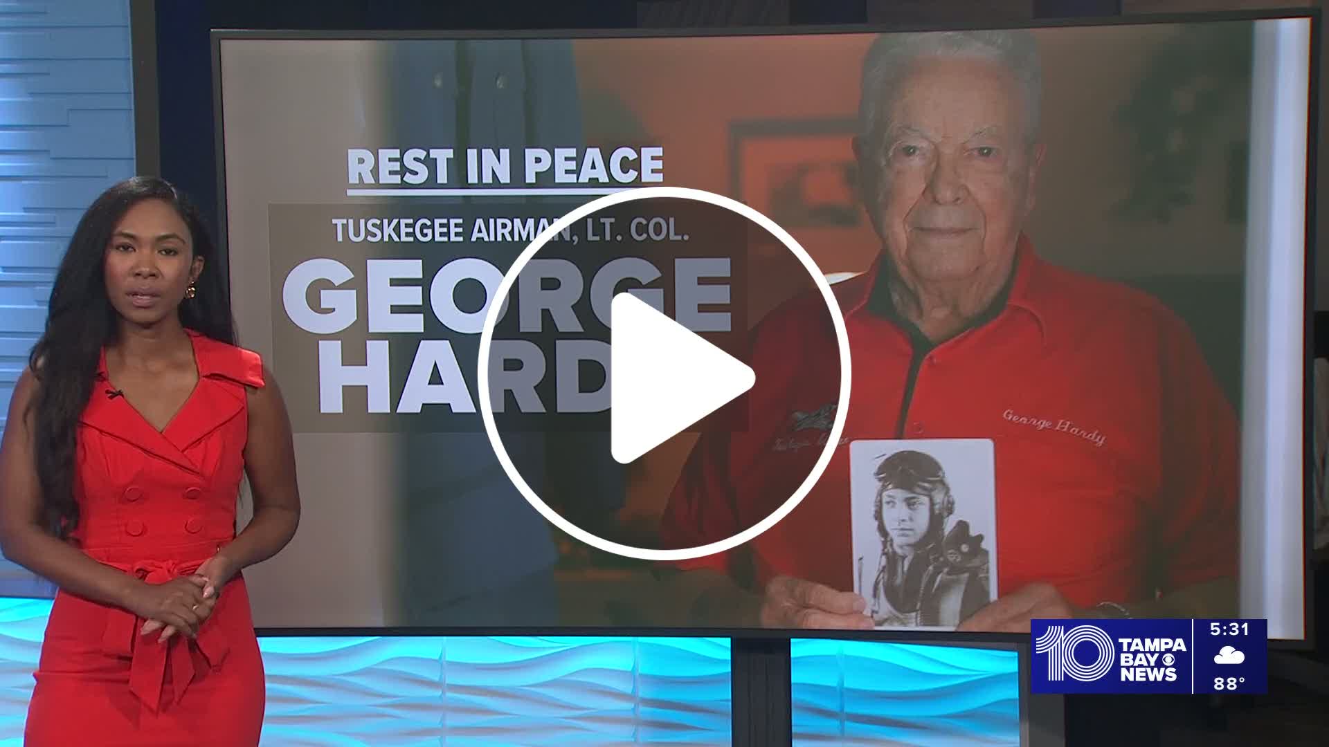 Tuskegee Airman Lt. Col George Hardy of Sarasota dies at 100 - NewsBreak