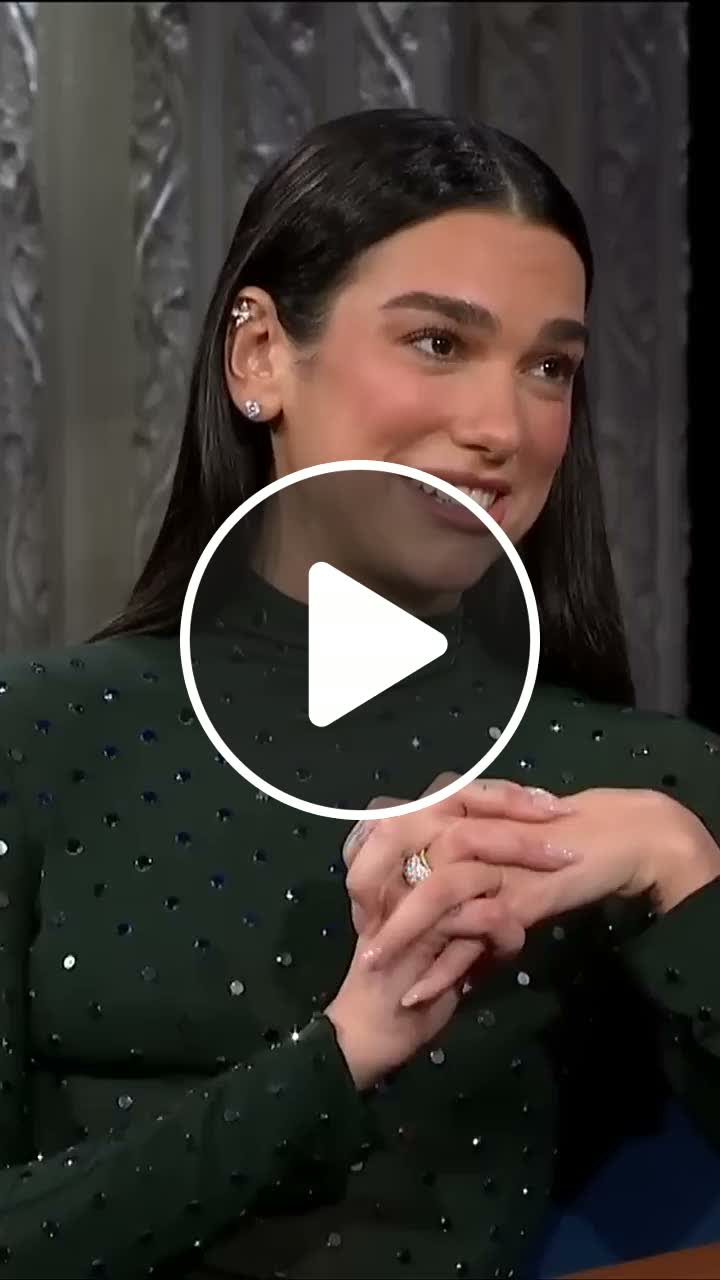 When Dua Lipa Goes to Bed… She Ends Up at the Club 😂 | Stephen Colbert ...