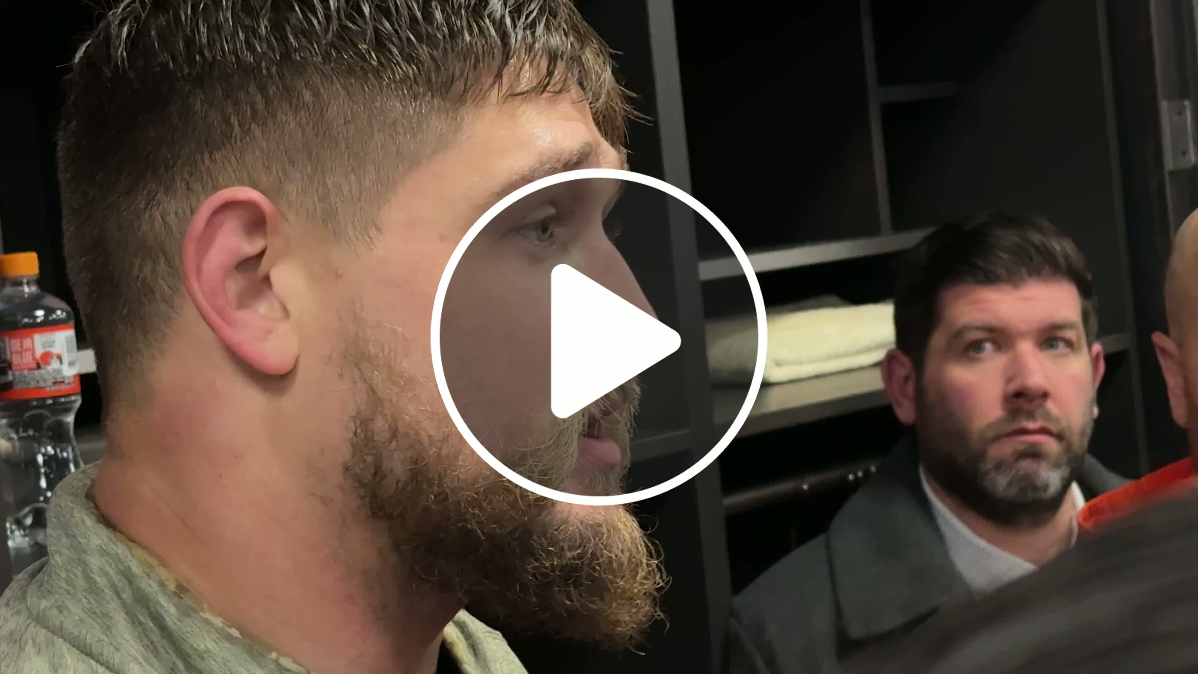Watch Cleveland Browns guard Wyatt Teller talk postgame about Shedeur ...