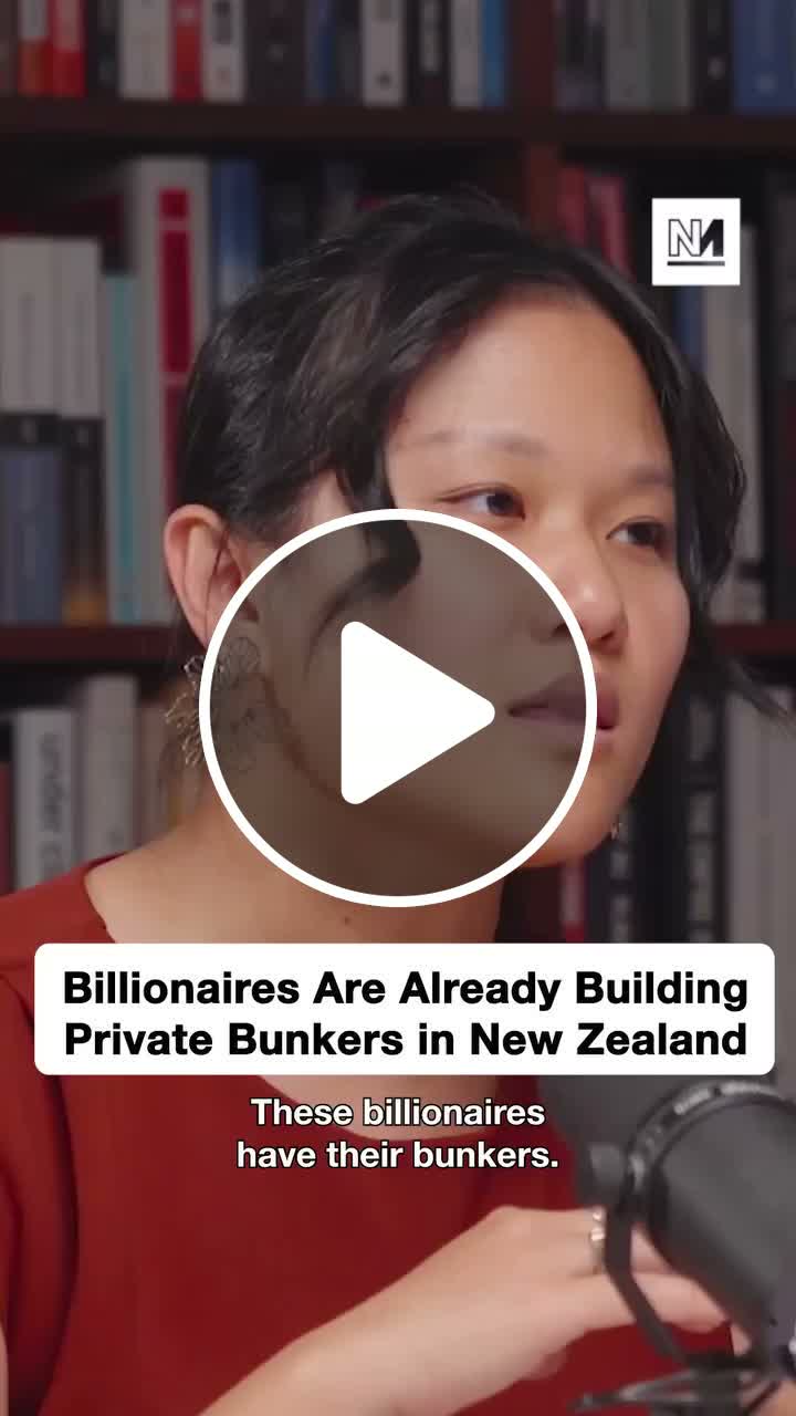 Billionaires are already building private bunkers in New Zealand ...