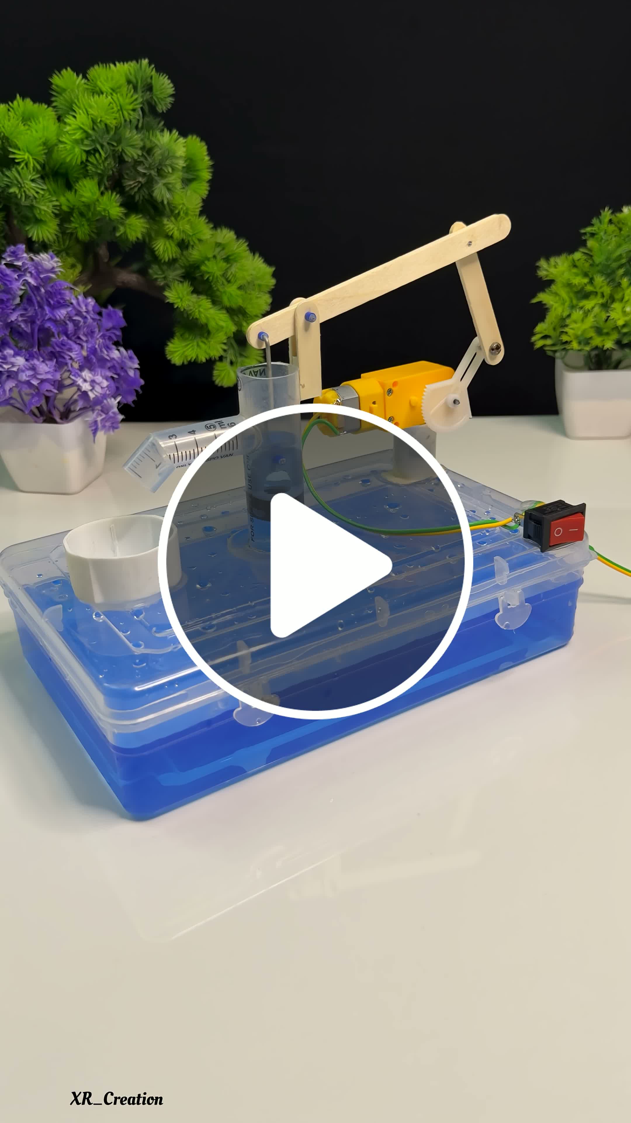 Diy Hand Water Pump with Dcmotor Amazing Invention #youtubeshorts # ...