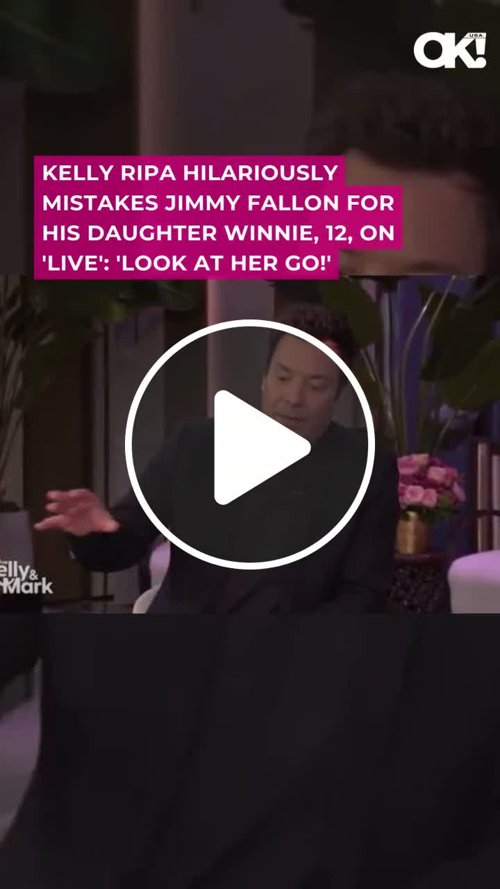 “Look at her go!” 😂 Kelly Ripa mistakenly called Jimmy Fallon his own ...